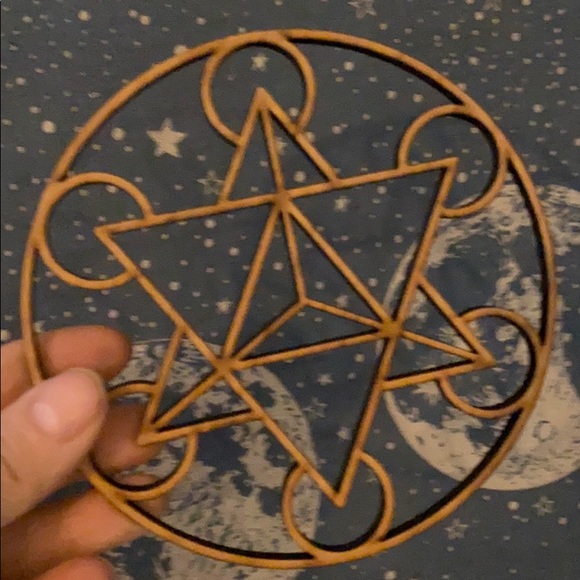 Angelia’s | Accents | Merkaba Crystal Grid Intention Of Sacred Geometry ...